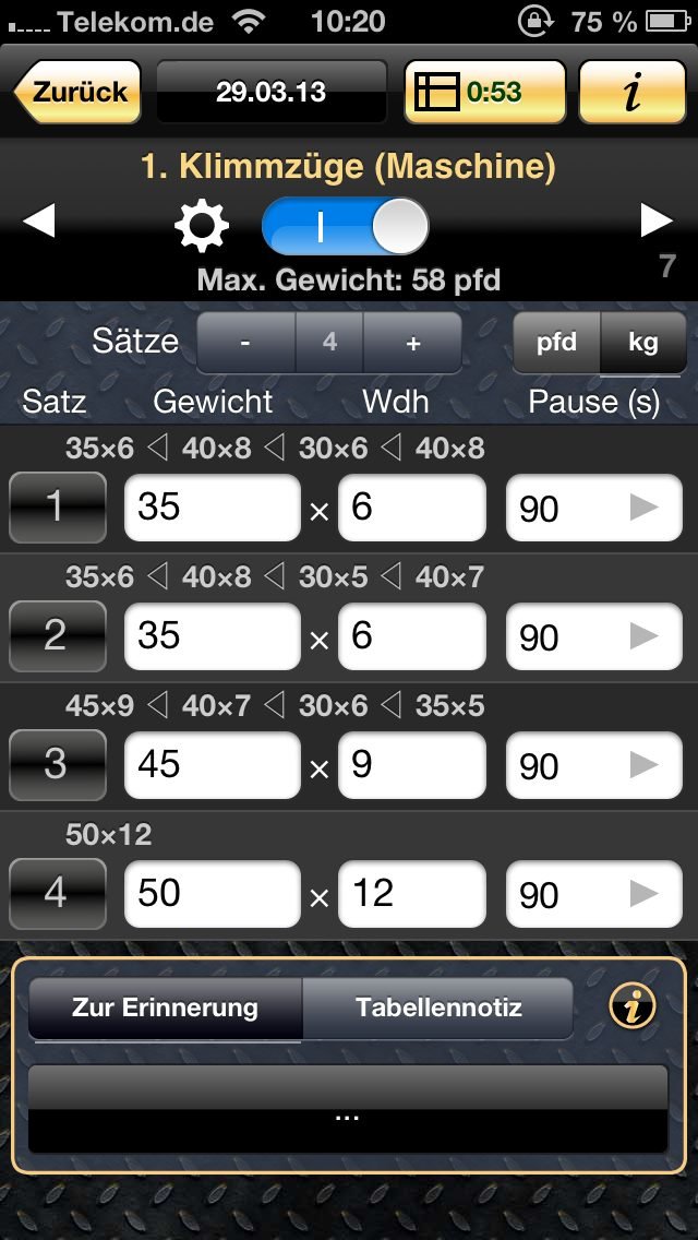 Fitness-Apps #1: Trainingsplanung und -Dokumentation am iPhone im ...